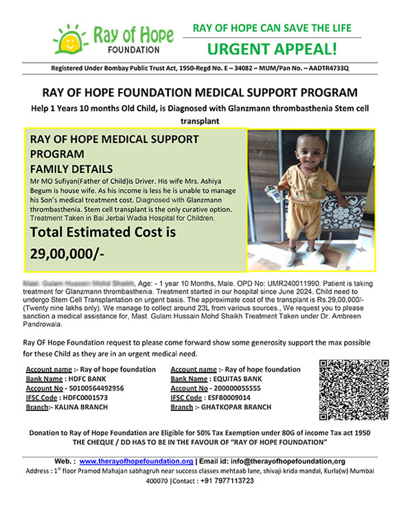 Ray of Hope Foundation